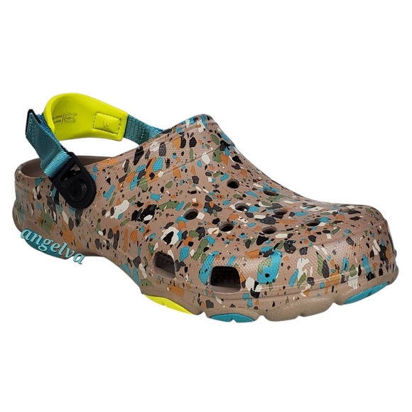 CROCS | Shoes | Nwb Crocs Mens Classic All Terrain Terrazzo Clog Multi ...